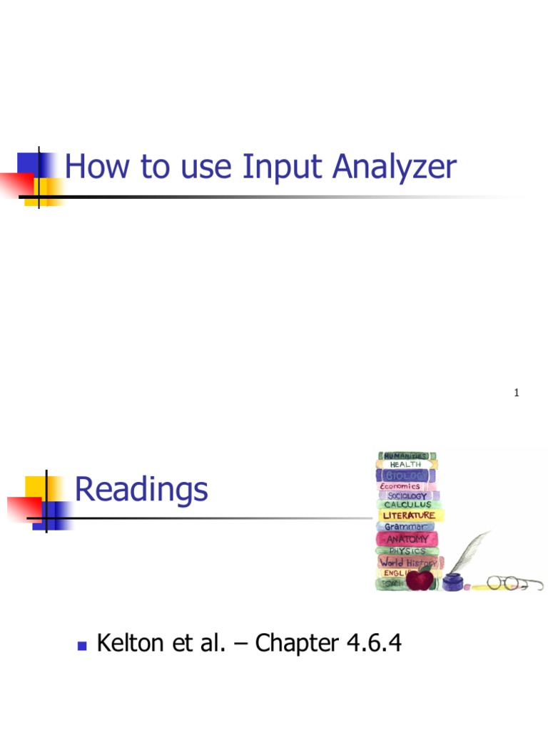 Arena Input Analyzer Guide | PDF | Chi Squared Distribution | Statistics