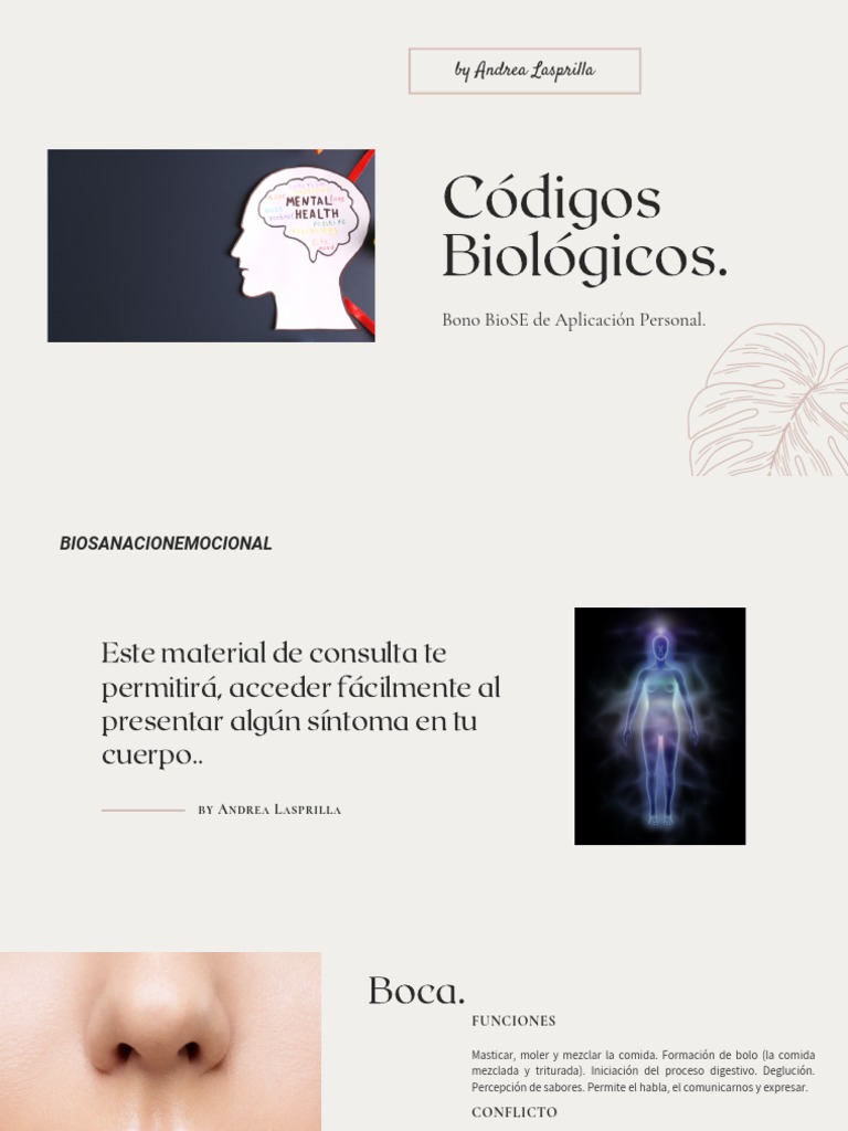 Bono - C Digos Biol Gicos. 1 | PDF | Hombro | Amor