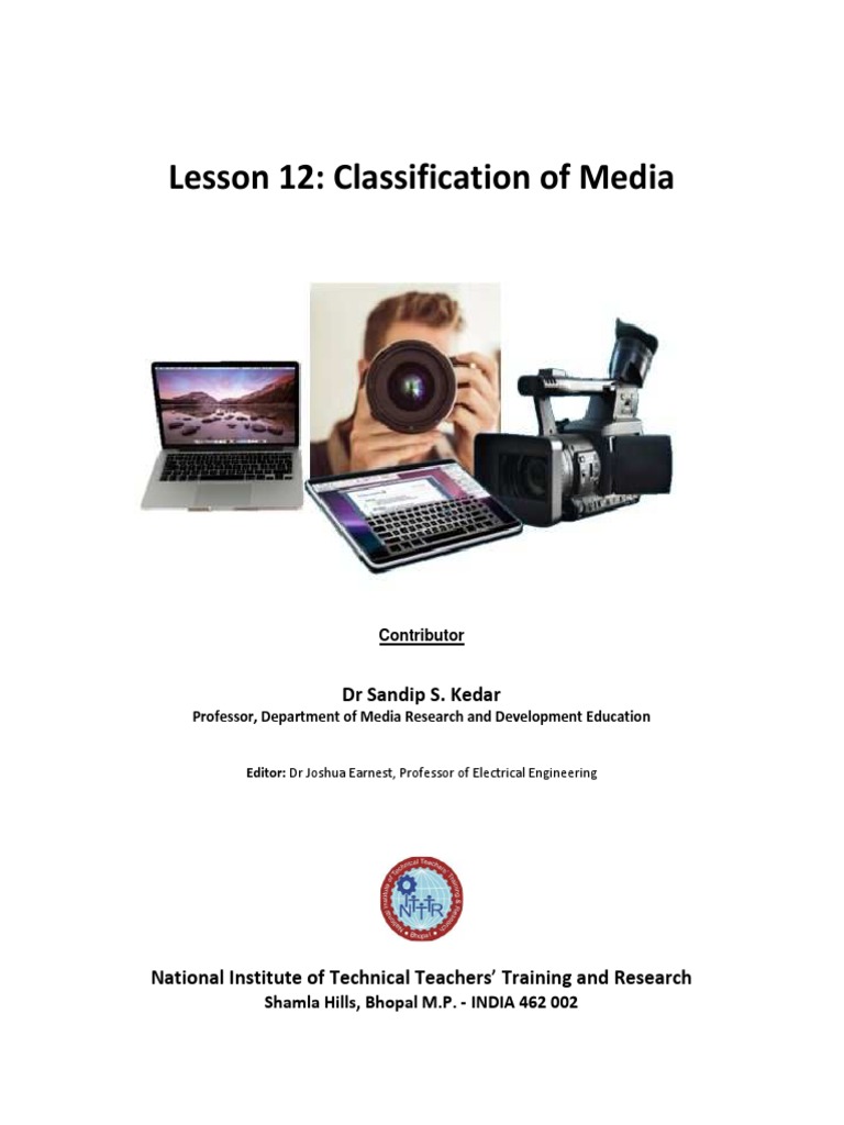 L12 Classification of Media Modified-1 | PDF | Virtual Reality ...