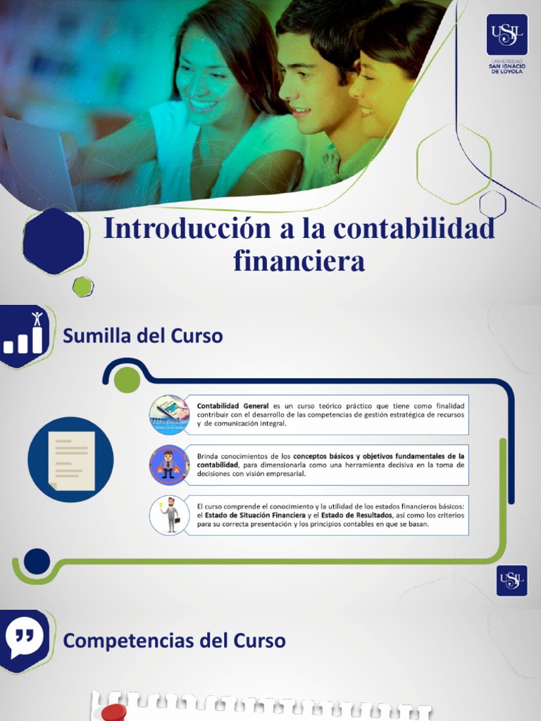 SEMANA 1- Introducción Contab financiera | PDF | Contabilidad | Estado financiero