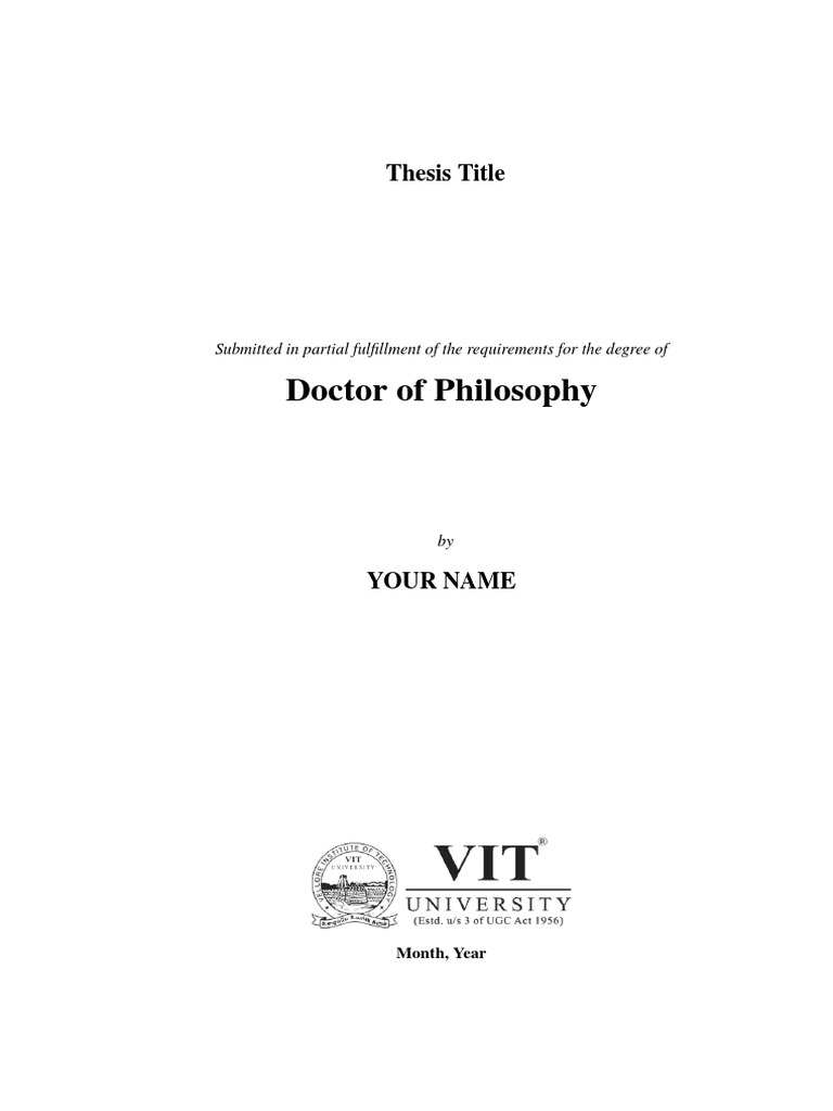 Sample Thesis 1.0 Updated On 16-03-2017-Compressed | PDF | Literature Review | Citation