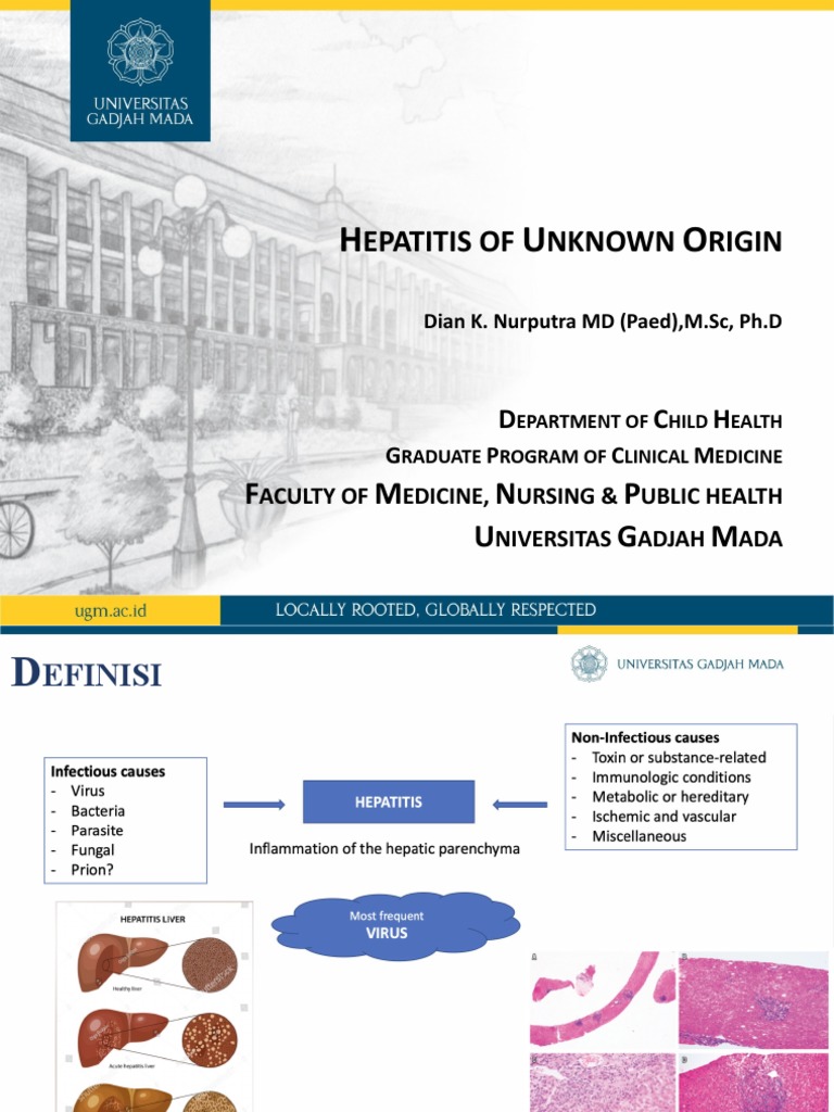 Hepatitis of Unknown Origin Dian K Nurputra | PDF