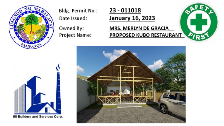 Building Permit Tarp | PDF