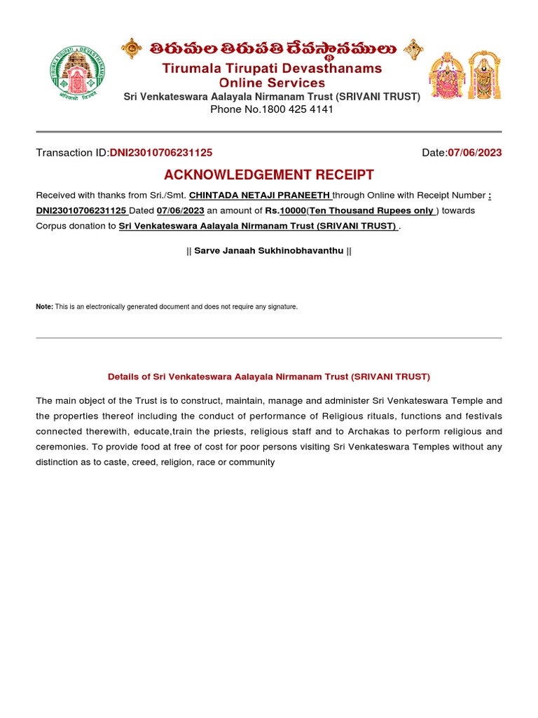 Edonation DNI23010706231125 | PDF | Religion & Spirituality