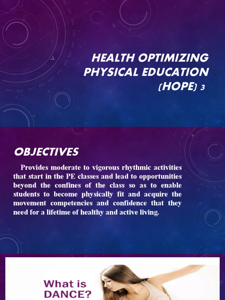 HOPE 3: Health Optimizing PE Curriculum | PDF | Career & Growth