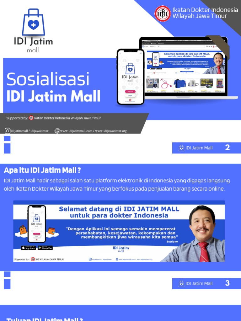 IDI Jatim Mall - Pelatihan | PDF