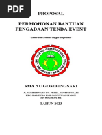 Contoh Proposal Pengajuan Barang | PDF | Kesehatan Holistik