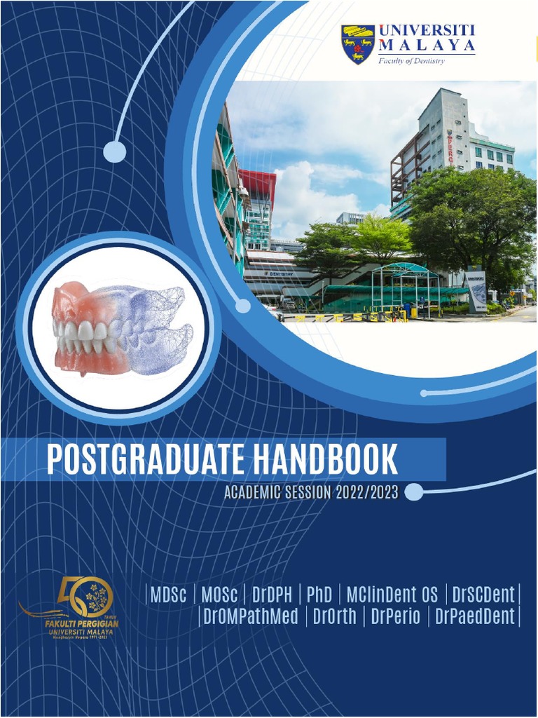 Postgraduate Handbook 2022-2023 | PDF