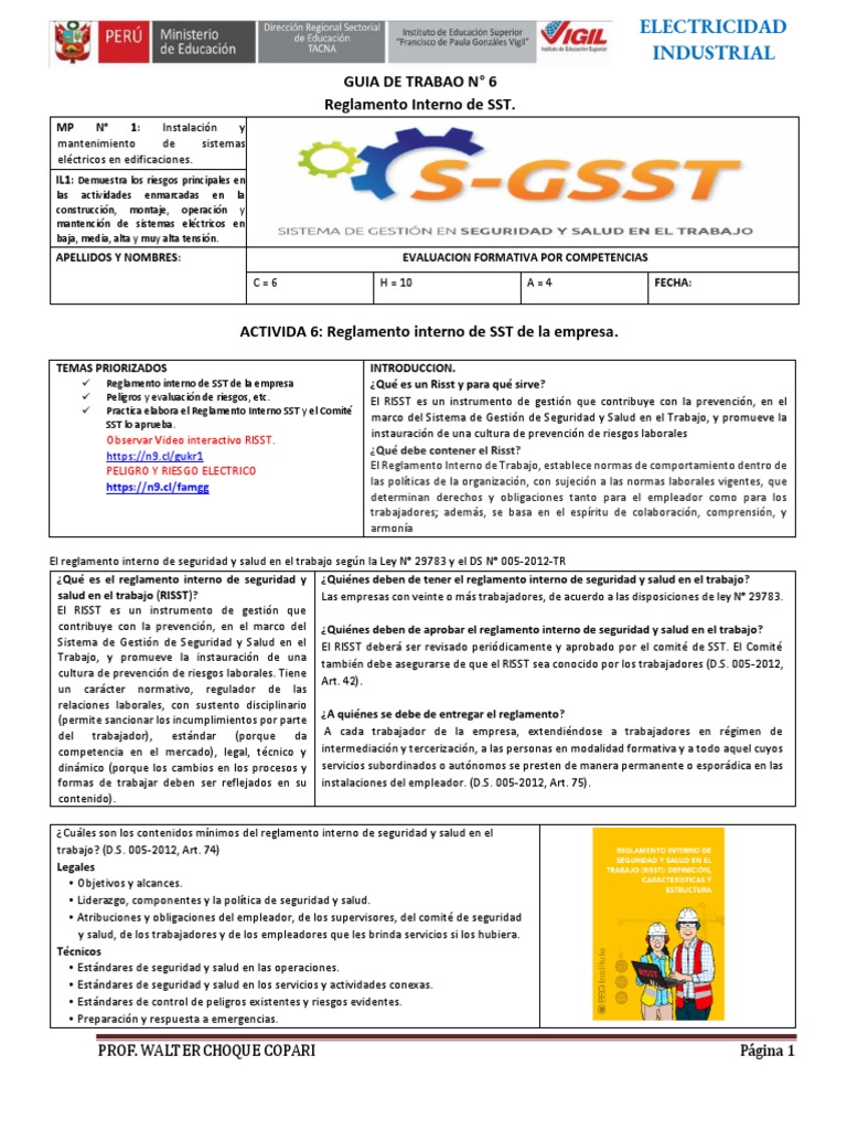 Guia de Laboratorio Risst | PDF