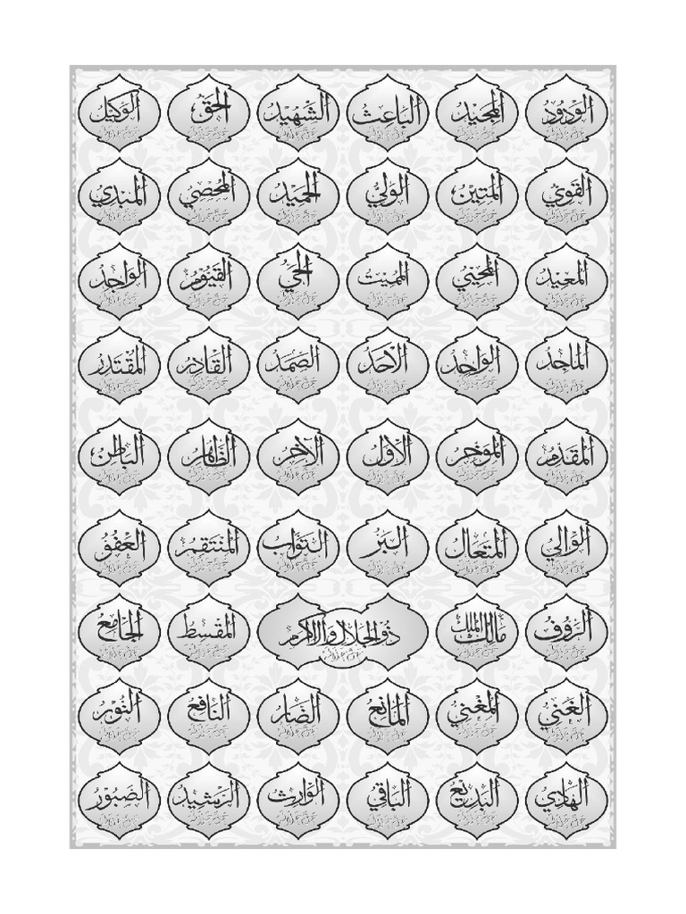 Asmaul Khusna 2 | PDF