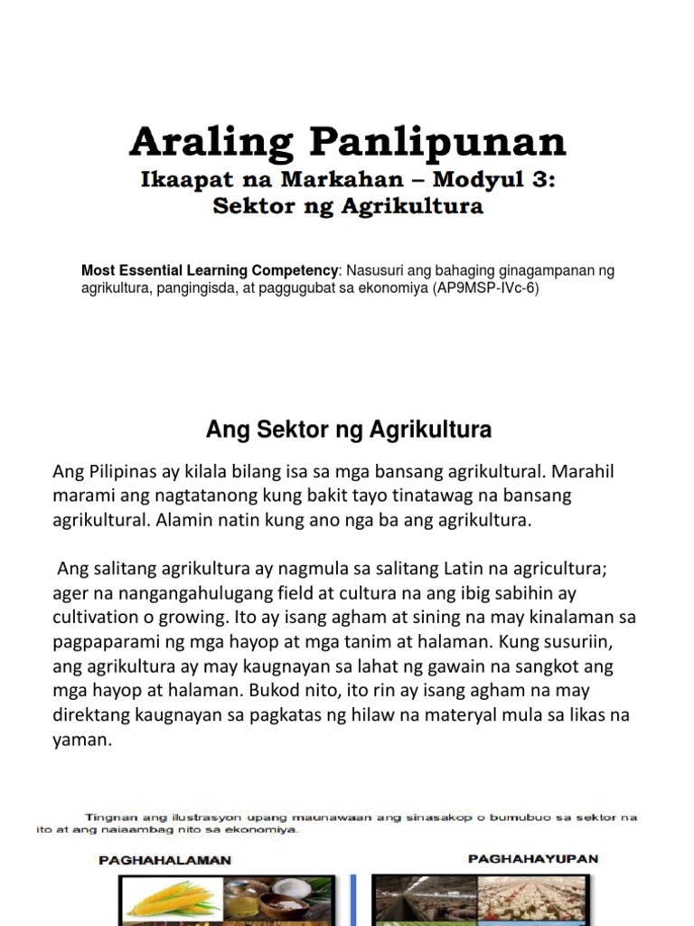 Fourth Quarter Ap9 Week 3 Module and Activity | PDF