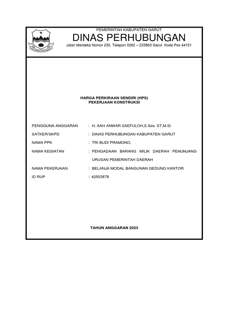 1.a. Spesifikasi Teknis Pekerjaan Konstruksi | PDF 1.a. Spesifikasi Teknis Pekerjaan Konstruksi | PDF