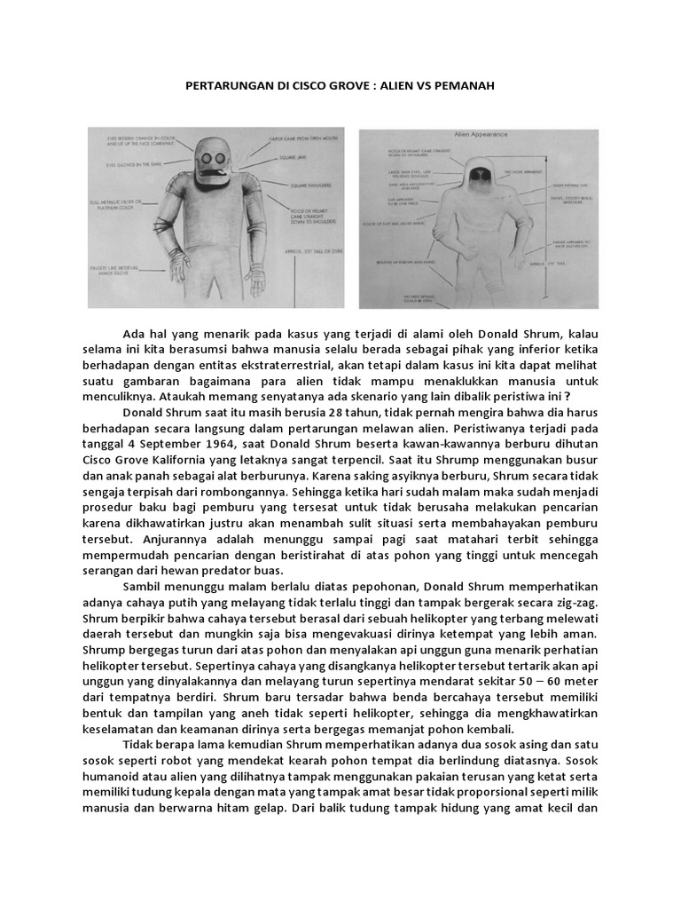 CISCO GROVE INCIDENT - R Dwinanto Ariwibowo | PDF | Fiksi Misteri ...