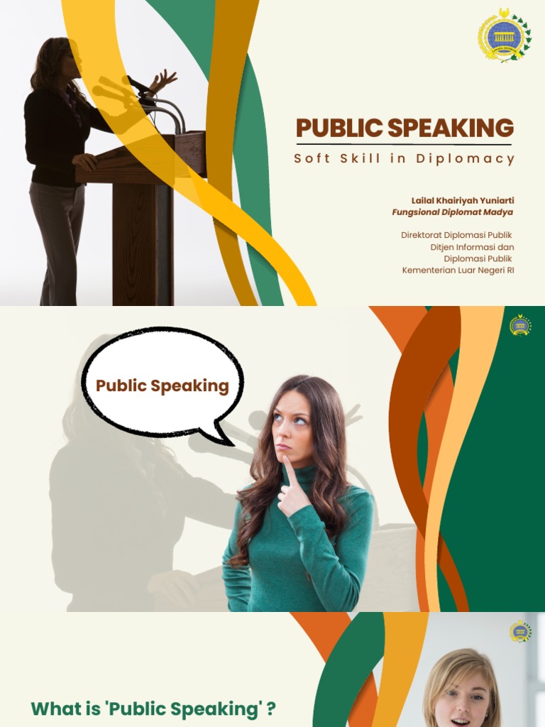 Draft Public Speaking Pro UBL Slideshow | PDF | Body Language ...