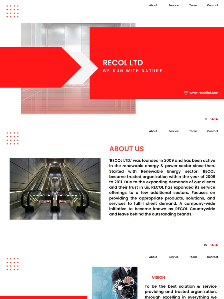 Recol LTD Profile | PDF