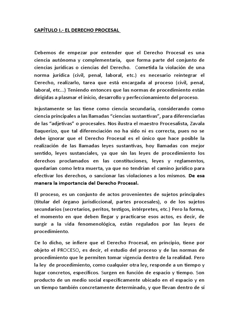 derecho procesal penal | PDF | Derecho penal | Ley procesal