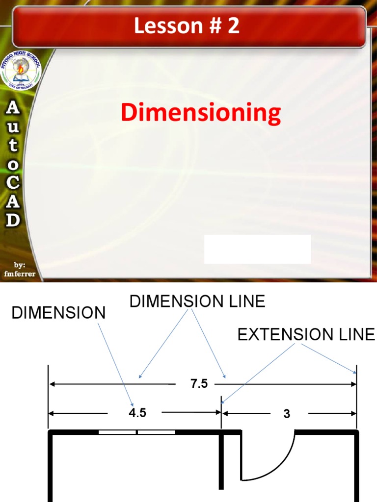 Dimensioning | PDF