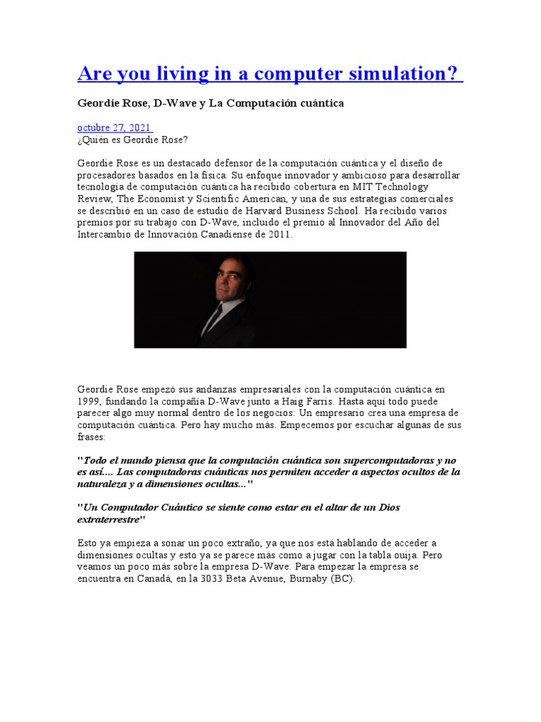 Computer Simulation | PDF | Gran Colisionador de Hadrones