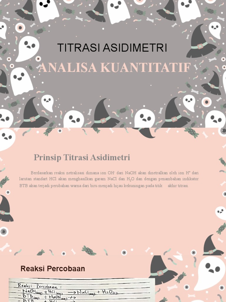 Titrasi Asidimetri: Prinsip dan Prosedur | PDF