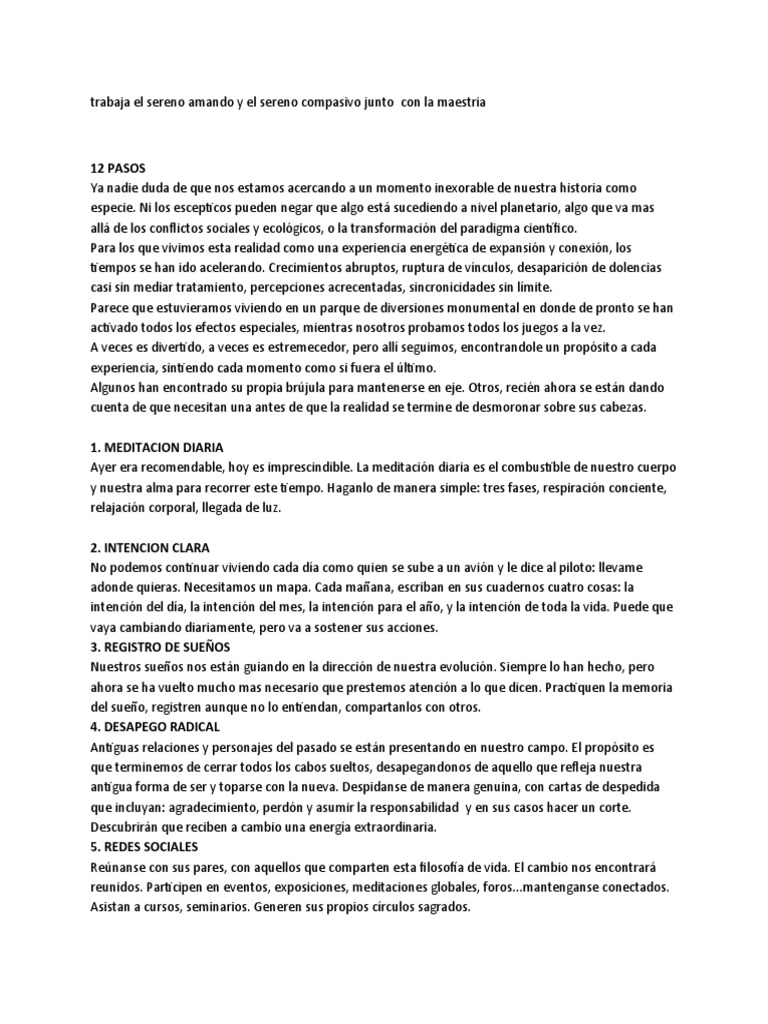 12 pasos | PDF