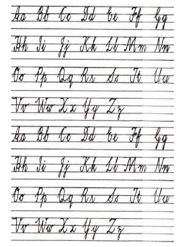 Tulisan Berangkai | PDF