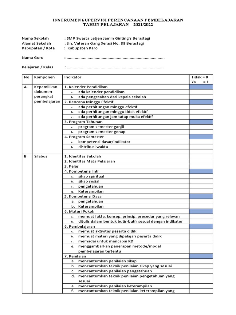 Kisi-Kisi Tik Kelas Sem 2 2022 | PDF