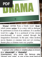 Key Elements of One Act Play Drama | PDF | Play (Theatre) | Tragedy