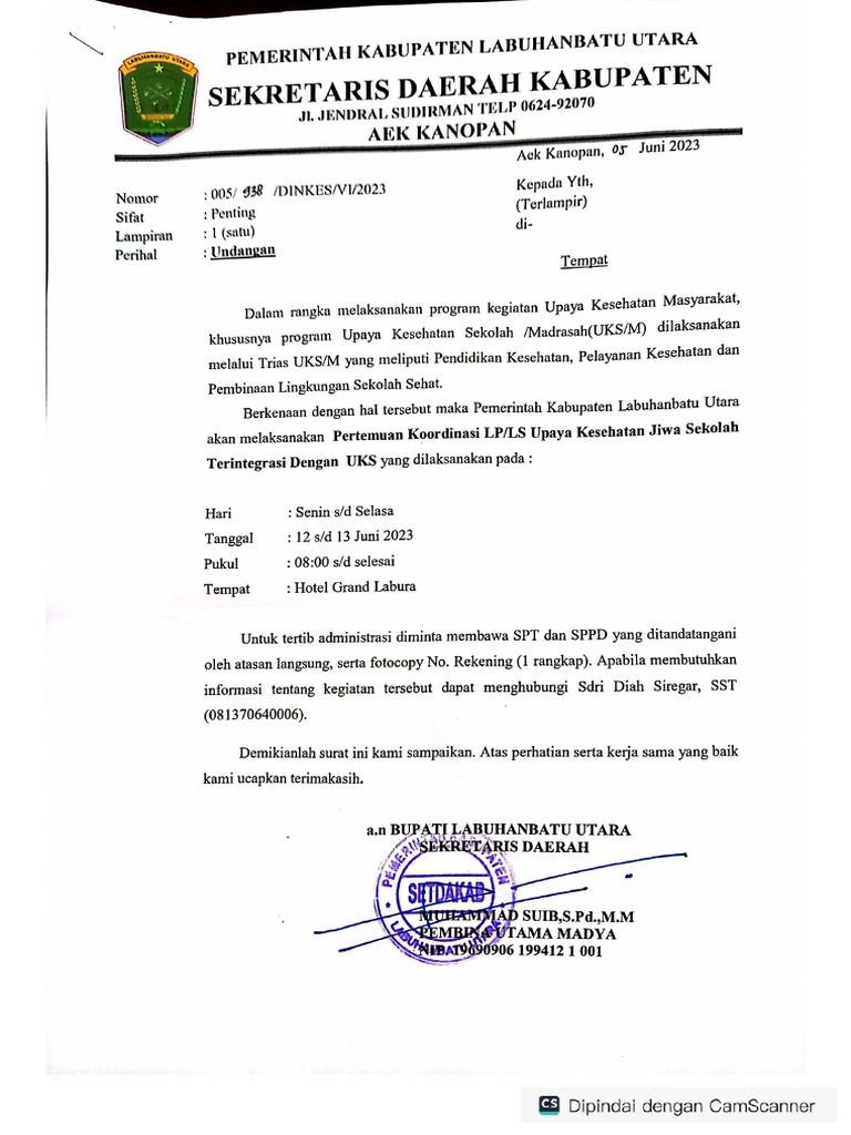 Undangan Kesehatan Jiwa di Sekolah | PDF Undangan Kesehatan Jiwa di Sekolah | PDF