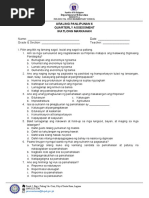 4th Quarter Summative Test In Ap 6 With Key To Correction Pdf