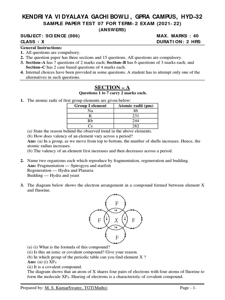 science-class-x-term-2-sample-paper-test-07-2021-22-answers | PDF ...
