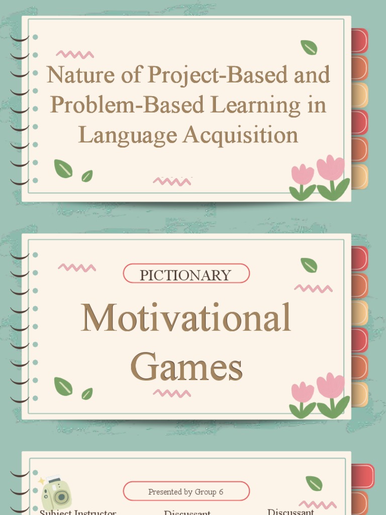 Language Learning via PBL & PrBL | PDF