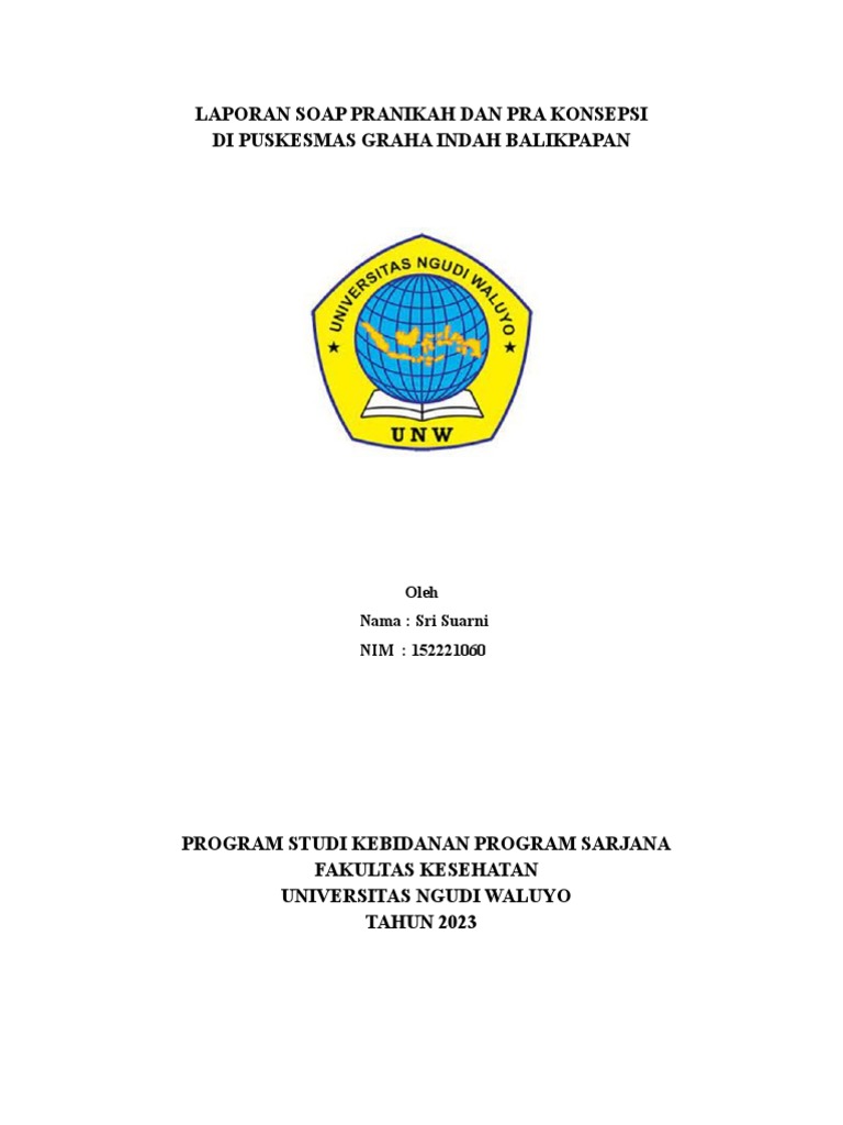 Laporan Asuhan Kebidanan Pranikah | PDF