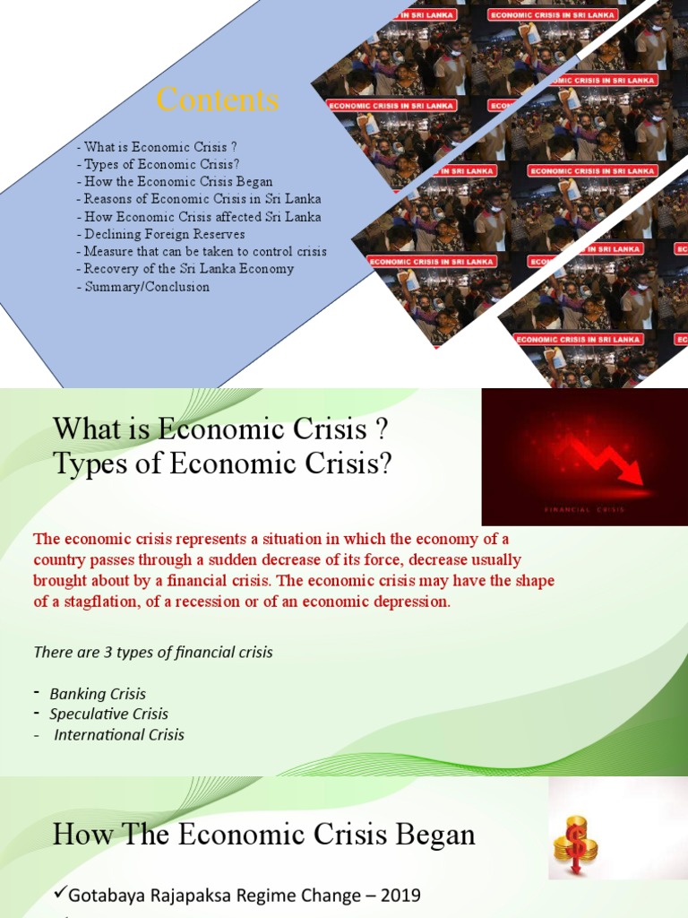 Economic Crisis in Sri Lanka | PDF | Fiscal Policy | Balance Of Payments