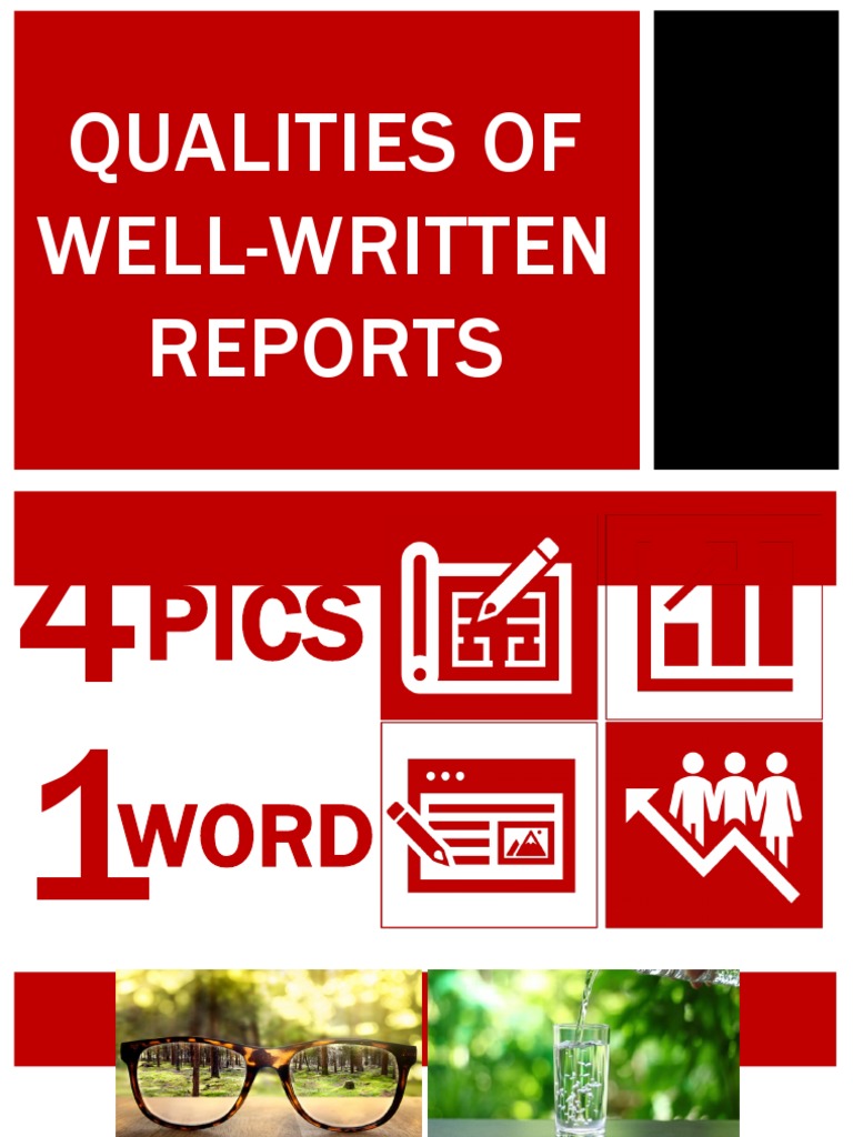 BRW - 2 - Qualities of Well-Written Reports | PDF | Text | Human Communication