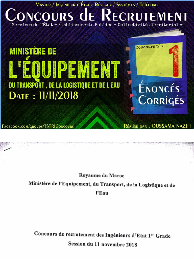 Ministre de Transports (2018) - OUSSAMA NAZIH | PDF | Routage | Topologie de réseau