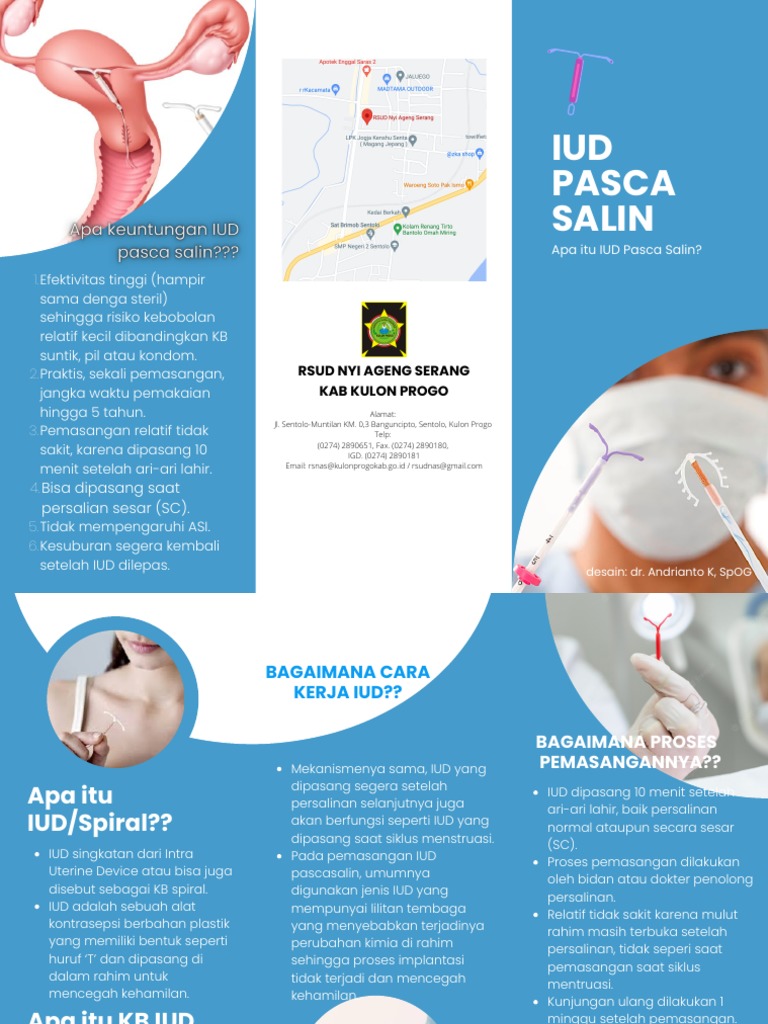 Leaflet IUD Pasca Salin | PDF