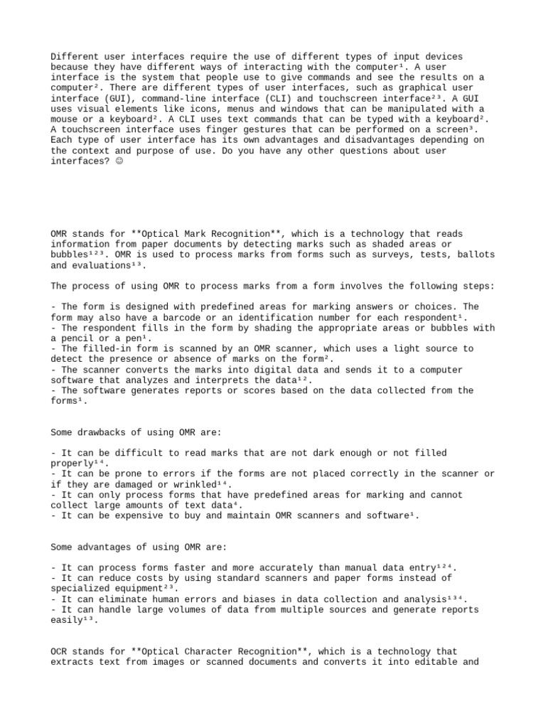 Different User Interfaces Require T Download Free Pdf Graphical User Interfaces Optical