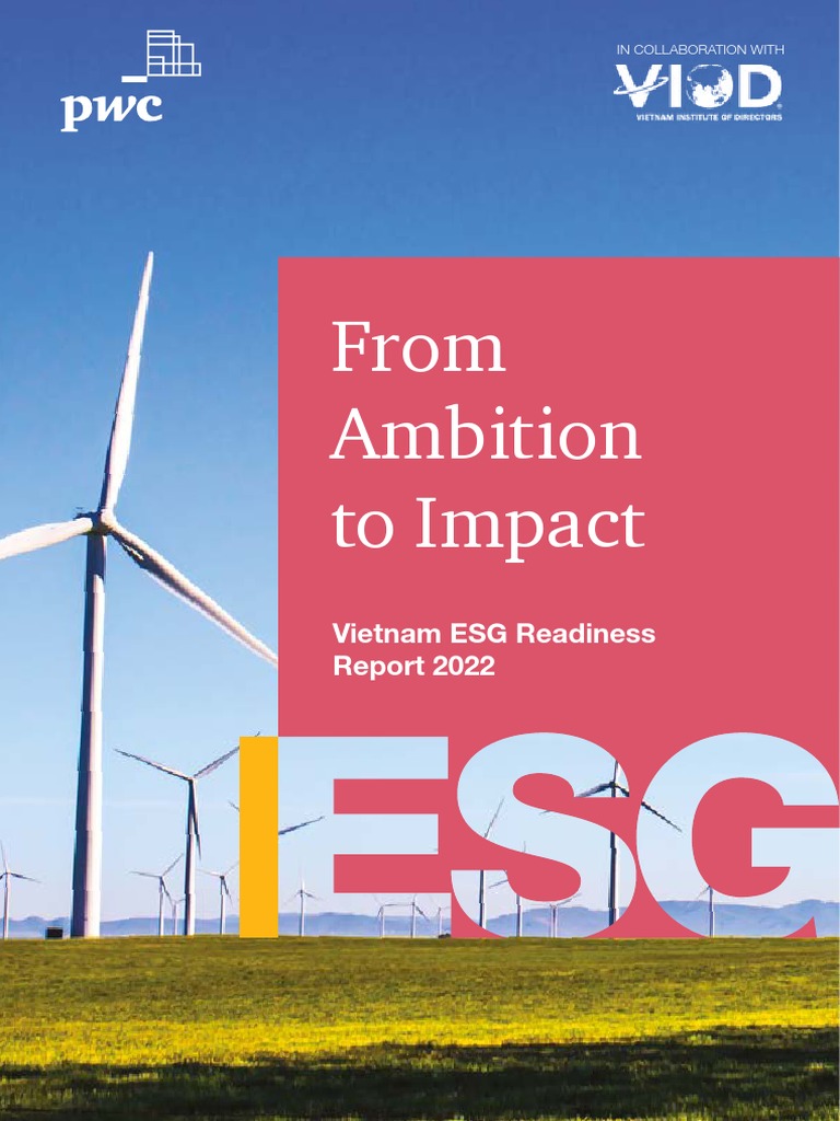 PWC Vietnam Esg Readiness 2022 en | PDF | Economies | Natural Environment