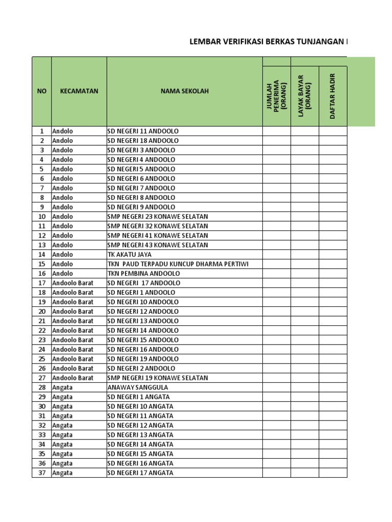 LEMBAR VERIFIKASI | PDF