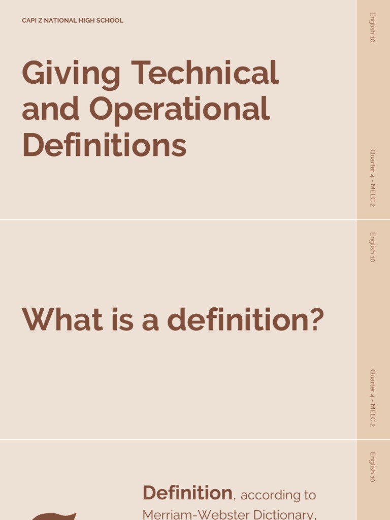 Tech Op Definition | PDF | Definition | Transmitter