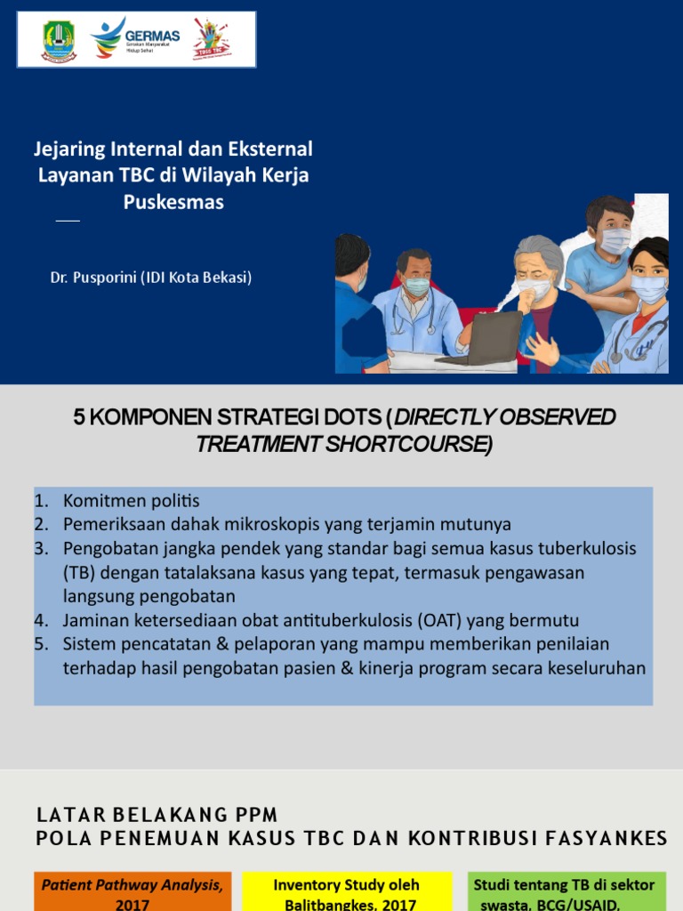 Jejaring Internal Dan Eksternal Layanan TBC Di Wilayah Kerja Puskesmas | PDF