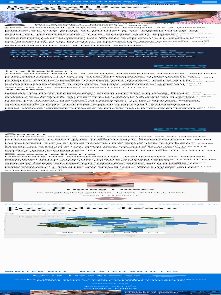 Snowball Dance Traditions | PDF | Prom | Fashion