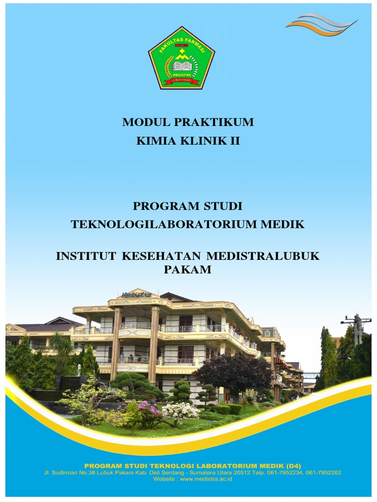 Modul Praktikum Kimia Klinik II | PDF