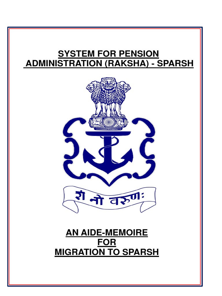 Aid-E-Memoire For Migration To Sparsh PDF | PDF