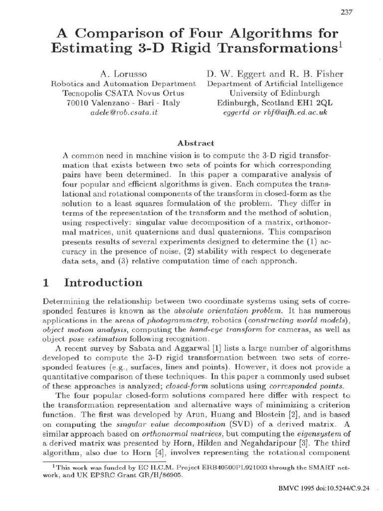 Comparison Of Four Algorithms Pdf Eigenvalues And Eigenvectors Matrix Mathematics 