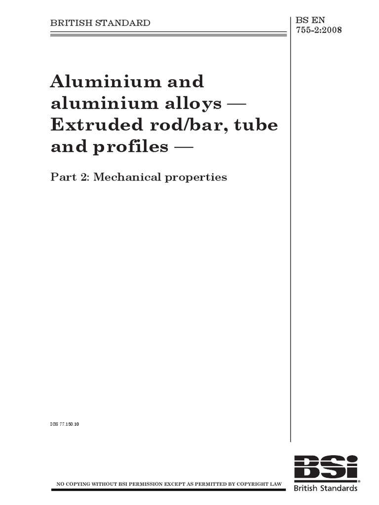Aluminium and Aluminium Alloys Extruded Rod Bar Tube and Profiles ...