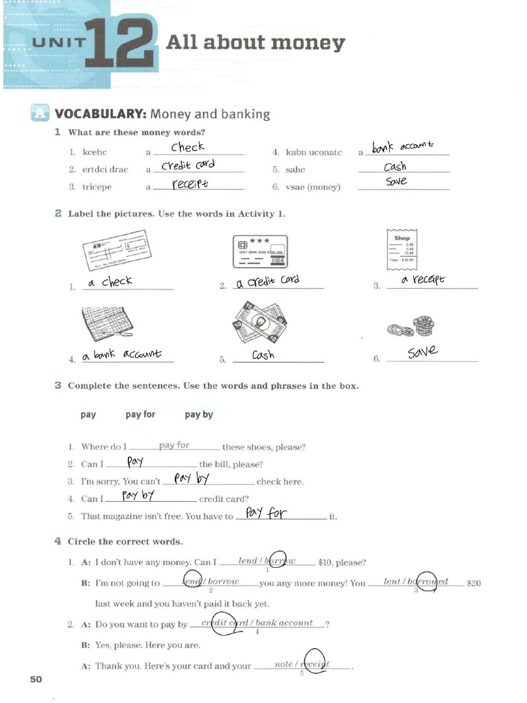 Network 2 Unit 12 Workbook | PDF