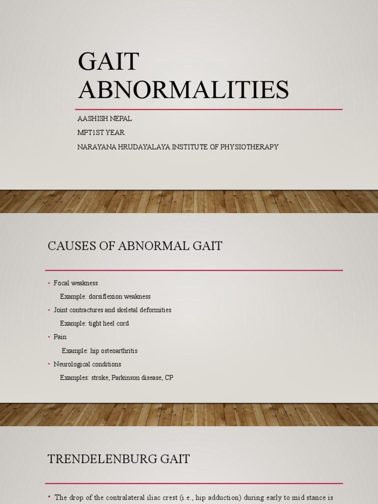 Gait | PDF | Anatomical Terms Of Motion | Hip