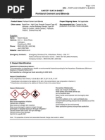 PPC Msds - Cement 1 | PDF | Cement | Waste