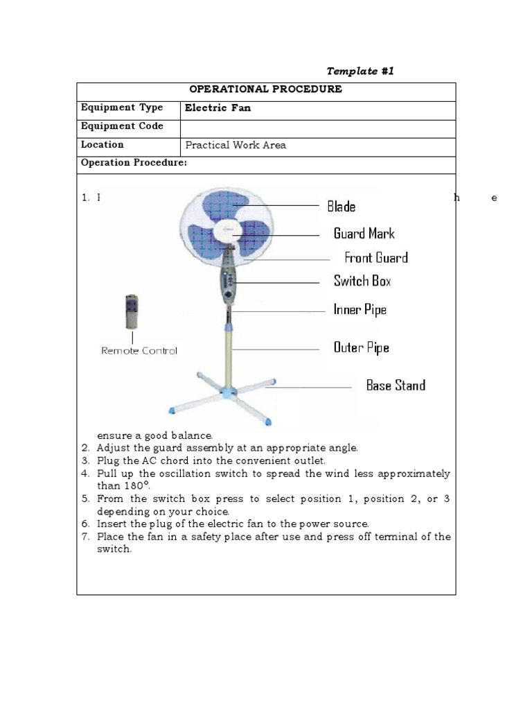 Operational Procedure | PDF